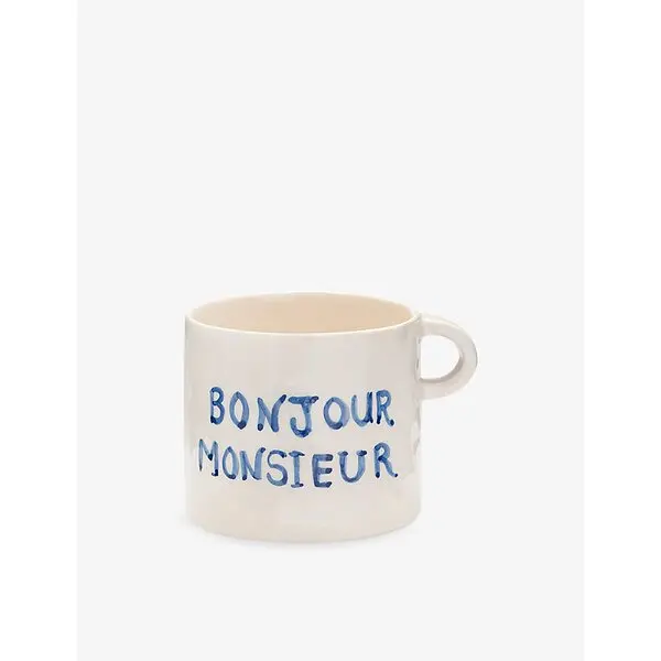 ANNA + NINA Monsieur Earthenware Mug