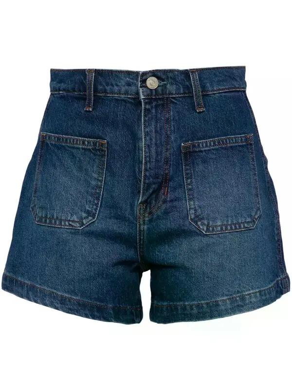 REFORMATION Alyssa Denim Shorts - Blue