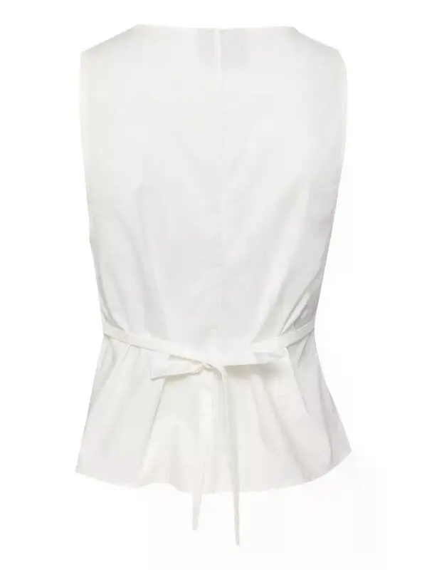 REFORMATION Meg Top - White