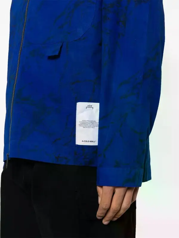 A-COLD-WALL* Overdye Volt Zip Overshirt