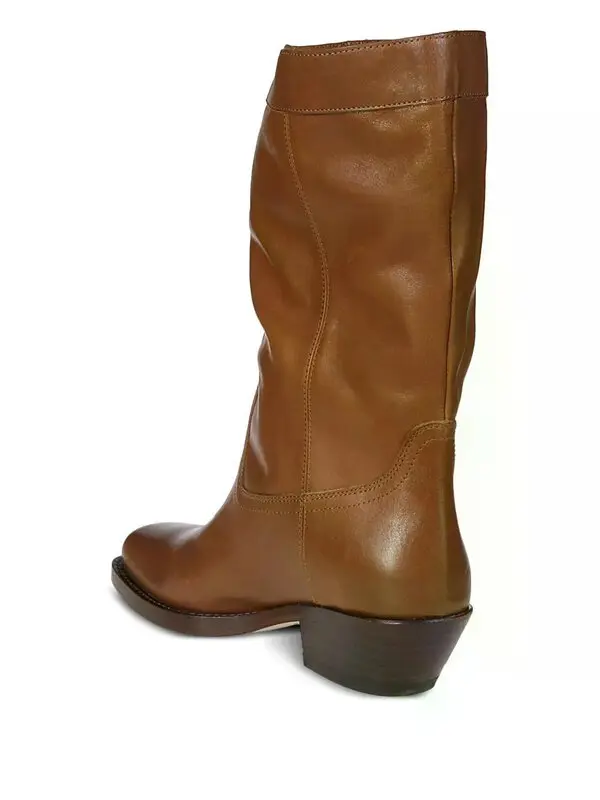 MARANT ETOILE Leather Mid-calf Boots