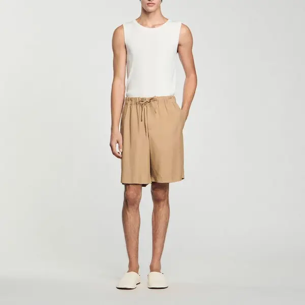 Sandro Flowy Bermuda Shorts