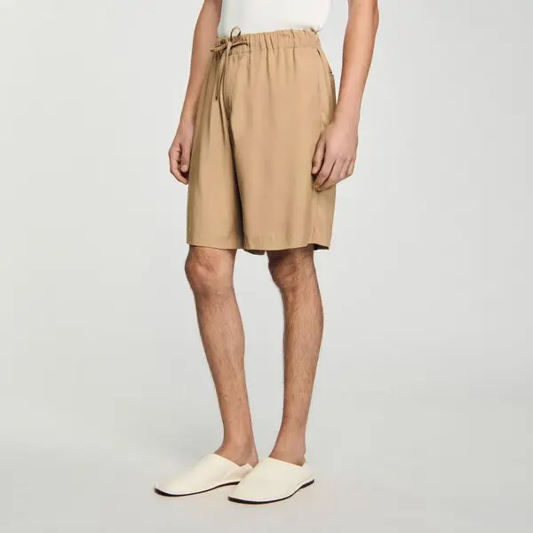 Sandro Flowy Bermuda Shorts