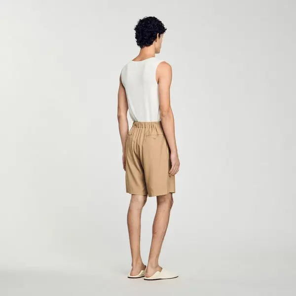 Sandro Flowy Bermuda Shorts