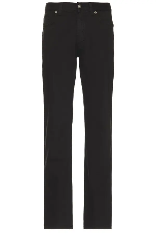 Zegna Stretch Gabardine Pants - Black
