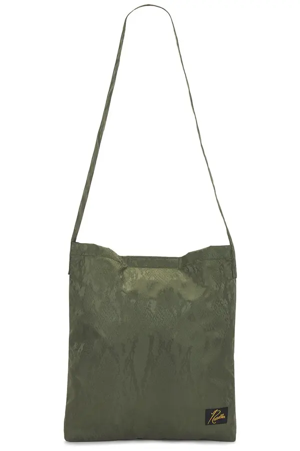 Needles Python Jacquard Book Bag - Olive