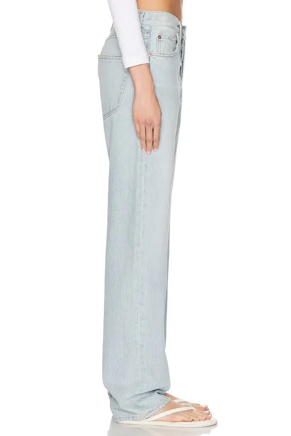 AGOLDE Kelly High Rise Straight Jeans - Wave