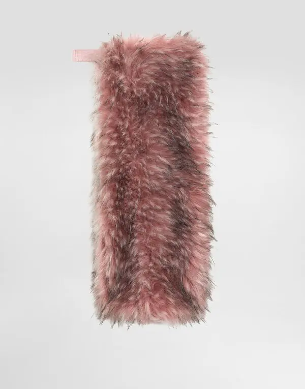 Dolce & Gabbana Faux Fur Muff - Pink