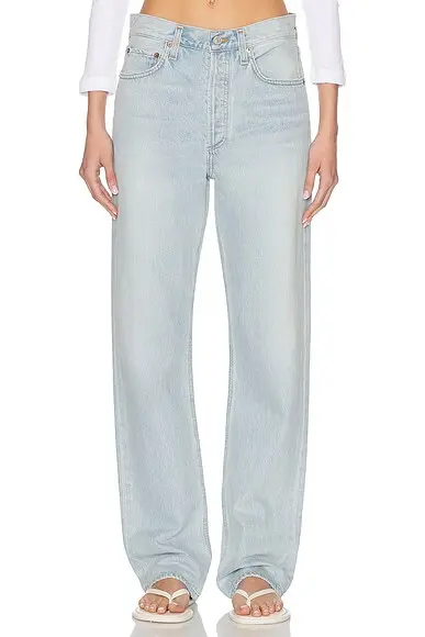 AGOLDE Kelly High Rise Straight Jeans
