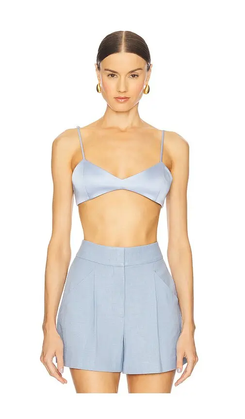 SEROYA Courtney Bra In Baby Blue - Ice Blue