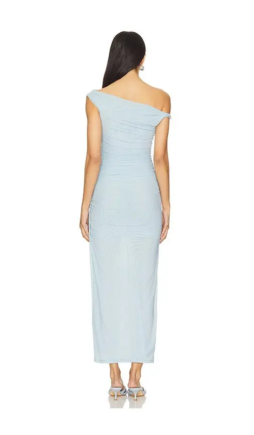 Bardot Layana Asymmetrical Dress - Light Blue