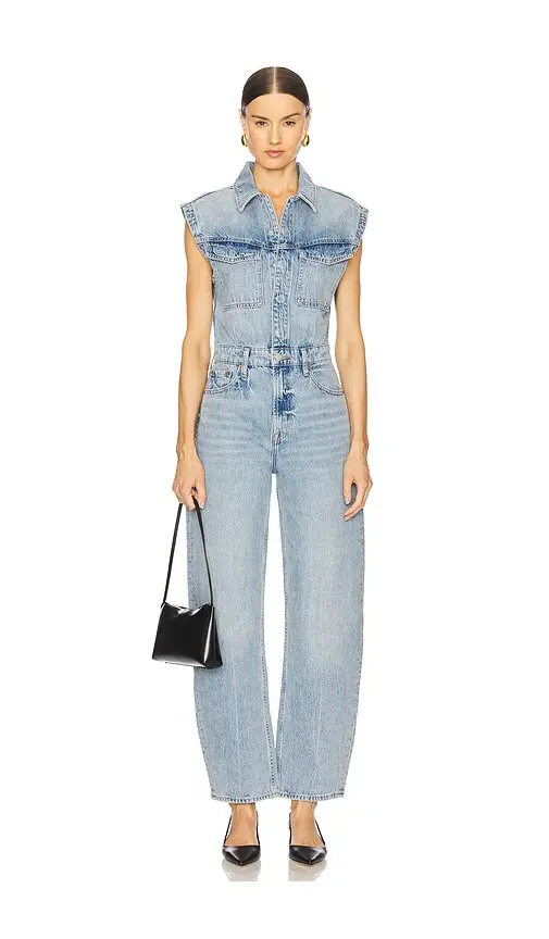 PISTOLA Ace Denim Jumpsuit - Rally