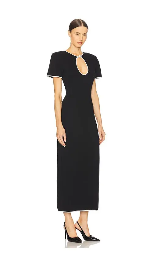 ROWEN ROSE Cut Out Maxi Dress