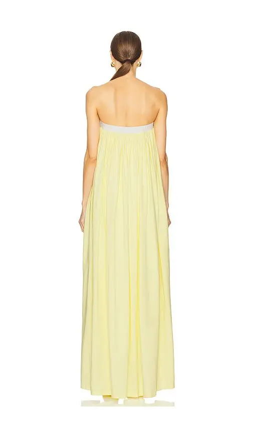 ROWEN ROSE Strapless Maxi Dress