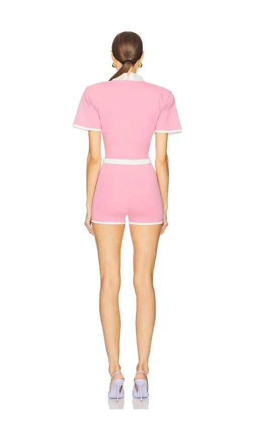 ROWEN ROSE Short Sleeve Romper