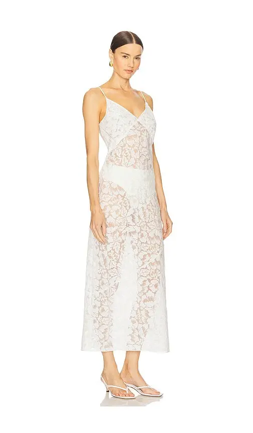 Onia Burnout Slip Dress