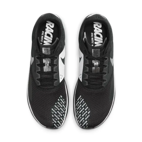 Nike Zoom Rival Waffle Road And Cross-country Racing Shoes - Black