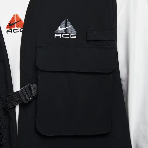 Nike Iguana" Vest In Black - 30% Off | Editorialist