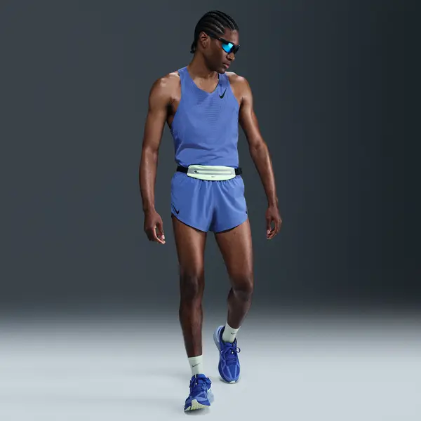 Nike Aeroswift Dri-fit Adv 2" Brief-lined Running Shorts - Blue