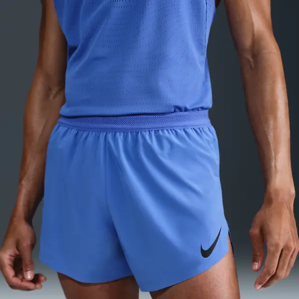 Nike Aeroswift Dri-fit Adv 4" Brief-lined Running Shorts - Blue