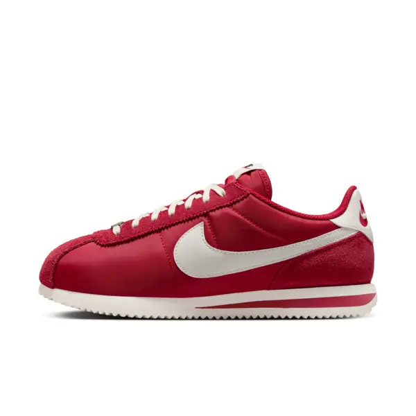 Nike Cortez Leather Sneakers - Red - 43% Off | Editorialist display picture 3