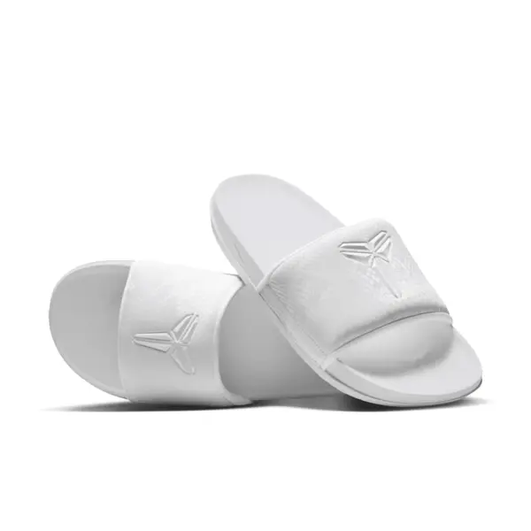 Nike Kobe Offcourt Slides - White