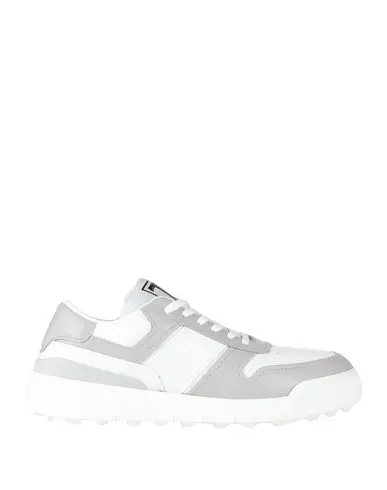 TOD'S Light Leather Sneakers - Light Grey