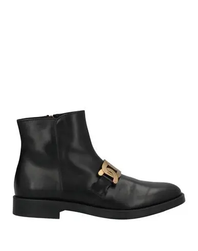 TOD'S Ankle Boots In Calfskin With Appliqués