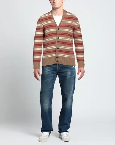 MASQ 39 Striped V-neck Cardigan