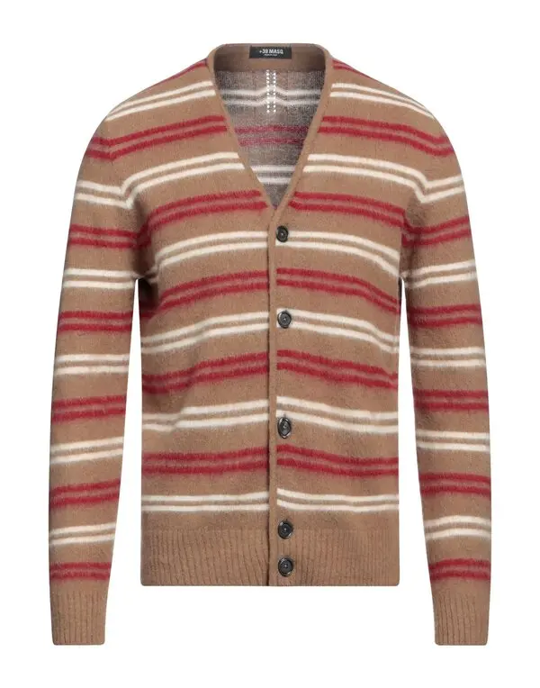 MASQ 39 Striped V-neck Cardigan