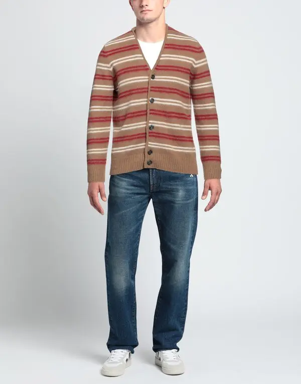 MASQ 39 Striped V-neck Cardigan