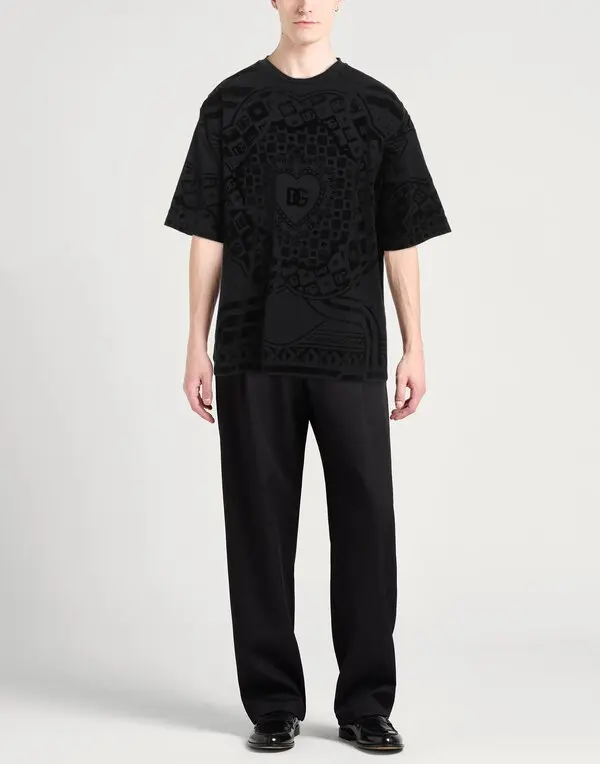 Dolce & Gabbana T-shirt Size Cotton, Polyamide, Elastane