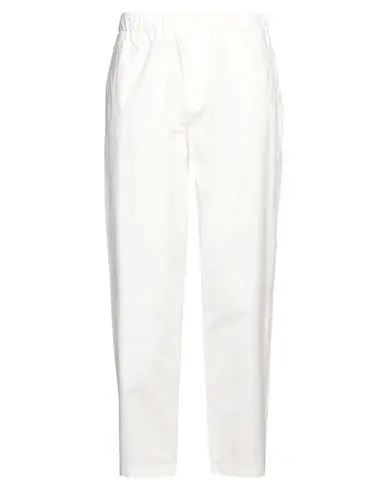 Alpha Studio Tapered Leg Casual Pants - White