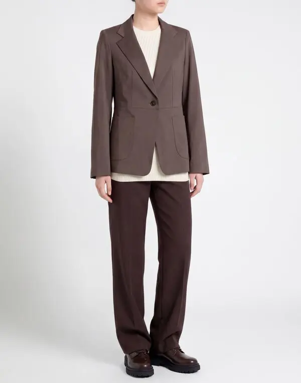 High Single-breasted Jersey Blazer