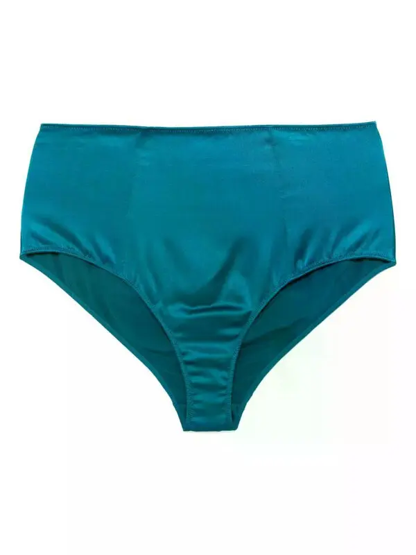 Kiki De Montparnasse Tous Les Jours High-waist Briefs - Blue