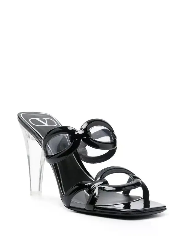 Valentino Garavani Chain 1067 Leather Sandals