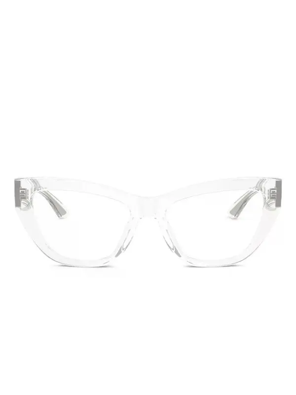 Dolce & Gabbana Cat-eye Frame Glasses - White