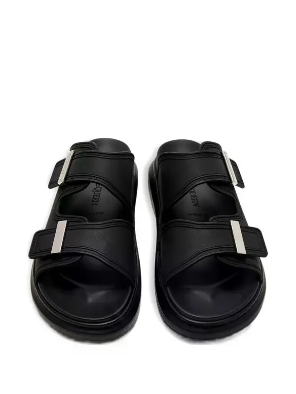 Alexander McQueen Hybrid Slides - Black