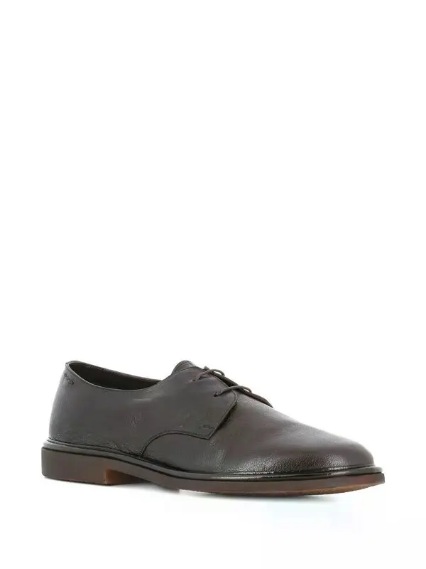 ALEXANDER HOTTO Leather Derby Shoes - Brown