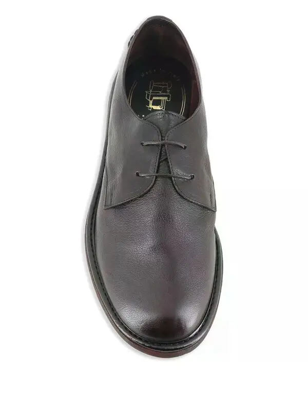 ALEXANDER HOTTO Leather Derby Shoes - Brown