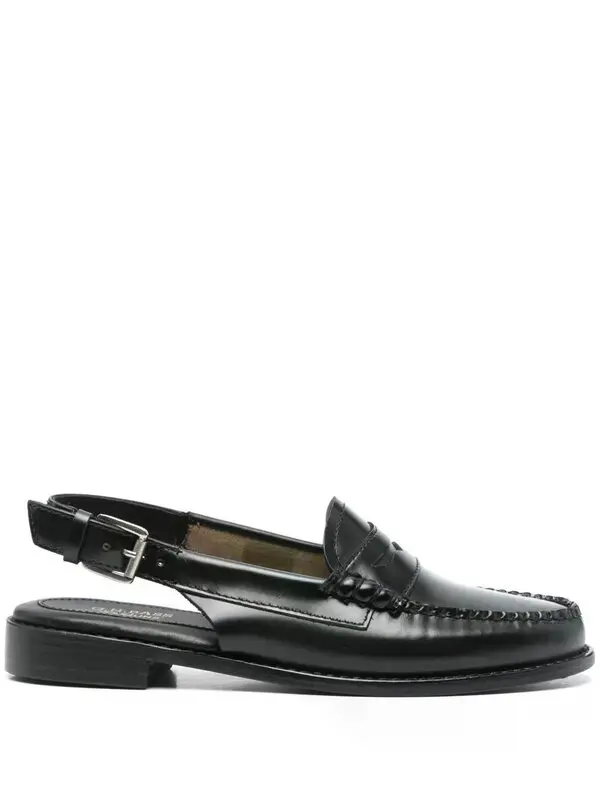 G.H.BASS Weejuns Slingback Penny Loafers