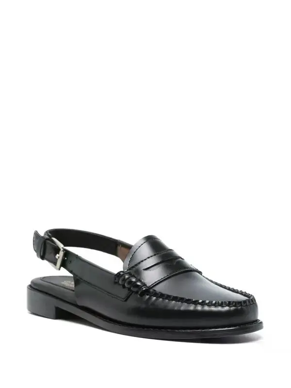 G.H.BASS Weejuns Slingback Penny Loafers