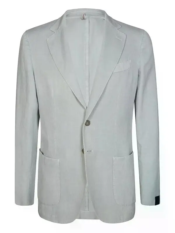 SANTANIELLO Single-breasted Blazer - Blue