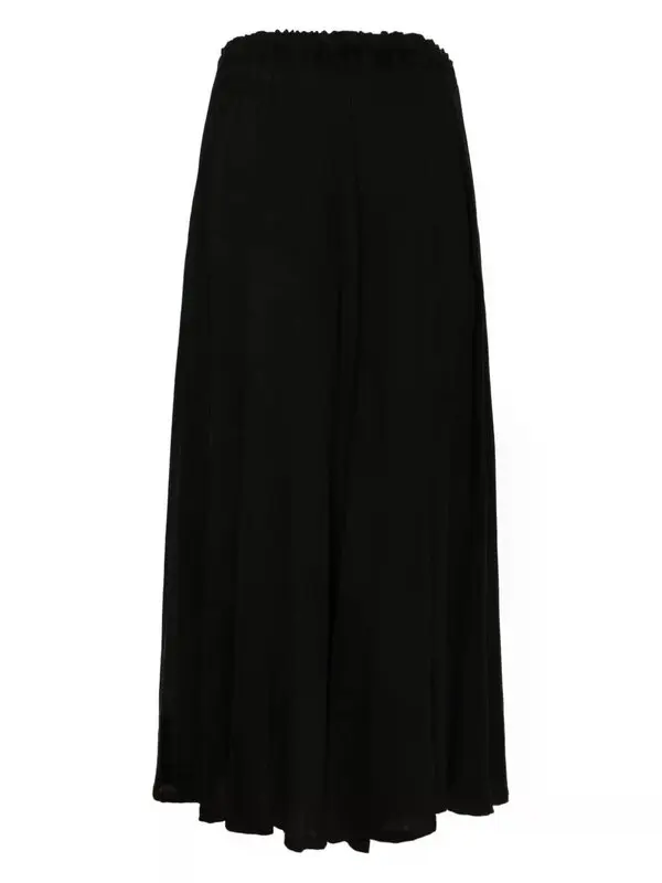 Yohji Yamamoto Gathered Cotton Trousers