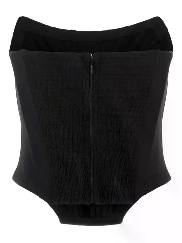 Giuseppe Di Morabito Strapless Corset Top