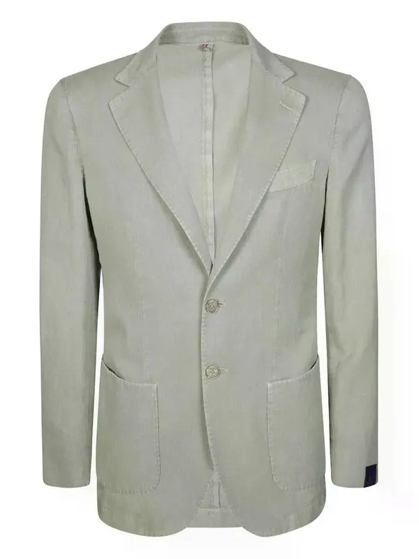 SANTANIELLO Single-breasted Blazer - Green