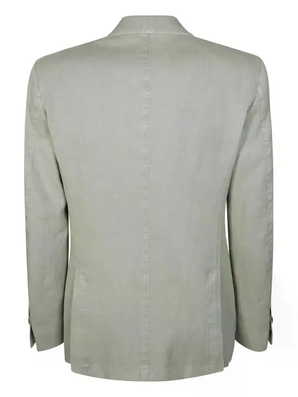 SANTANIELLO Single-breasted Blazer - Green