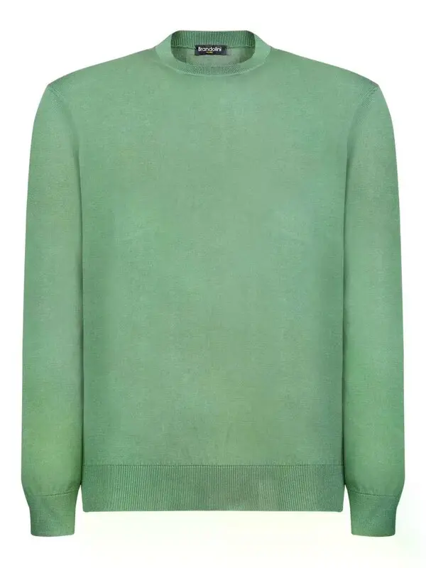 FILIPPO DE LAURENTIIS Crew Neck Sweater - Green