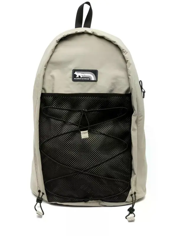 Maison Kitsuné Flash Fox Backpack - Green