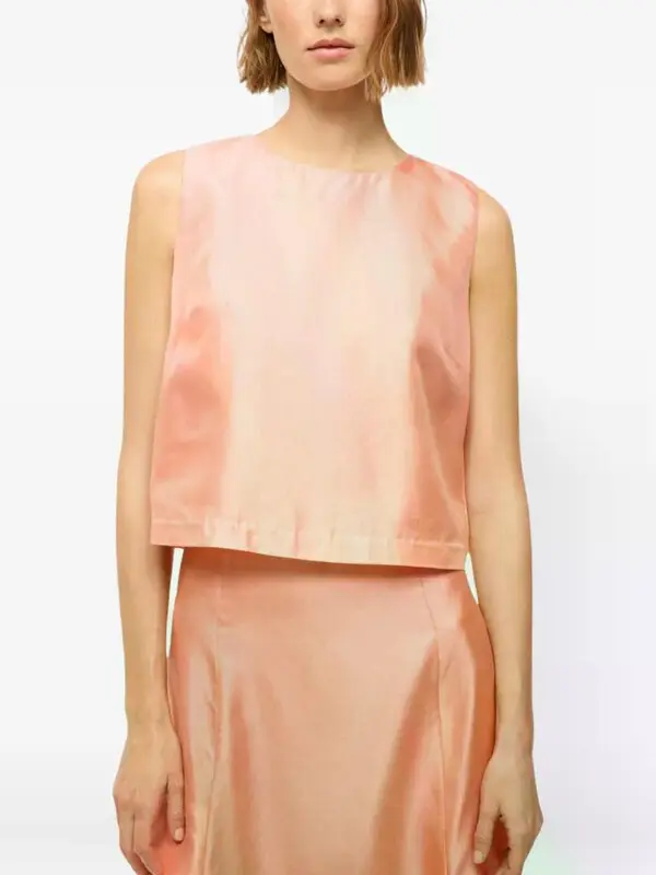 Staud Cassia Silk Top